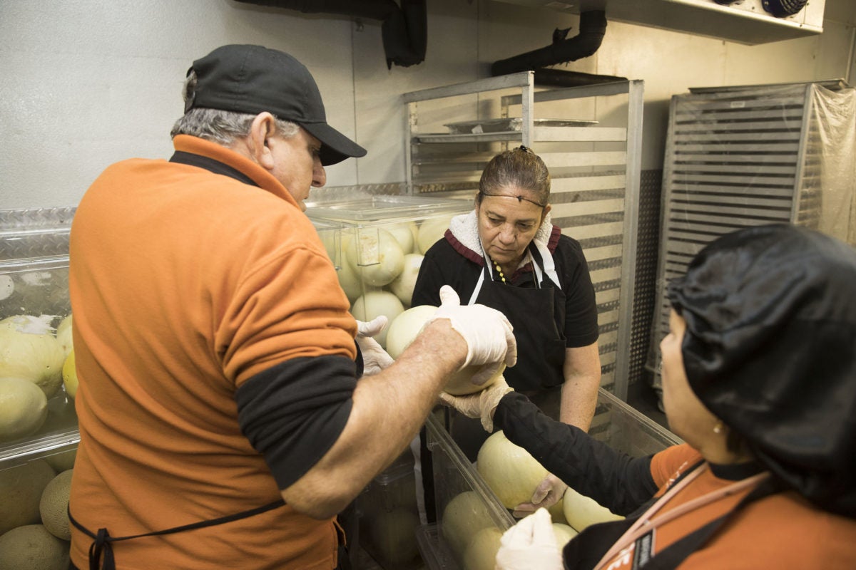 Skilled chefs and kitchen staff members help keep campus fed - Texas ...