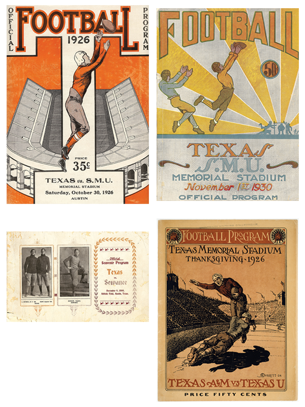 Look back at some historical fall football memorabilia - Texas Connect