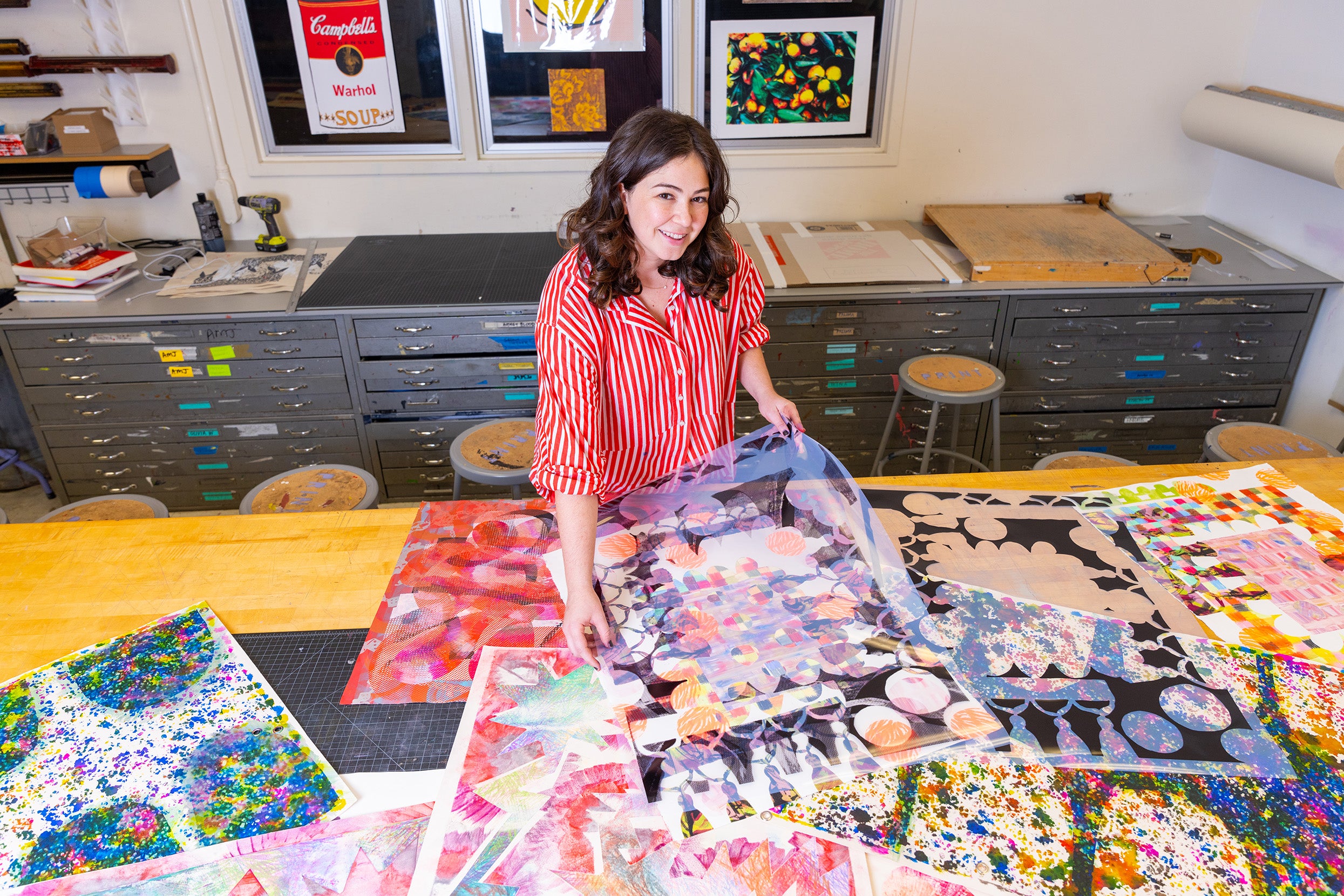 Artist finds balance in work as printmaker, lecturer and lab manager ...